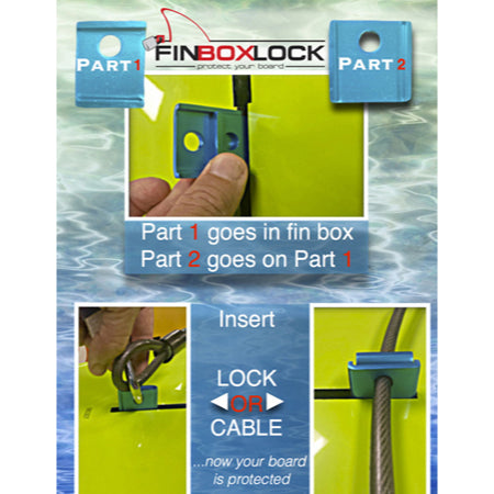 Fin Box Lock – Paddleboard and Nordic Specialists